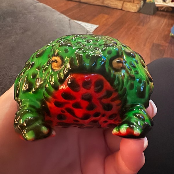 SQUISHY Desert Rain Frog. Cute Butt Frog Fidget Weirdcore Desk Toy for ...