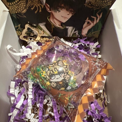 TWST: Overblot Golden Foil Postcard - Etsy