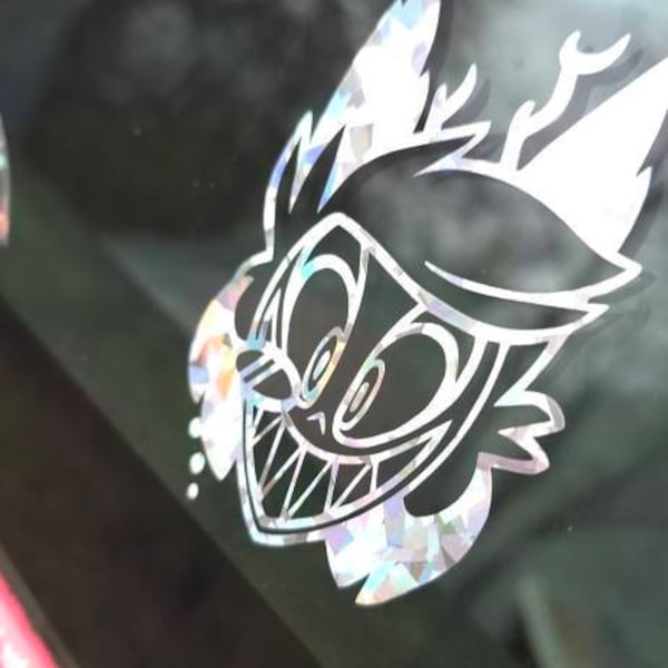Hazbin Hotel - Alastor Decal 2 - Etsy