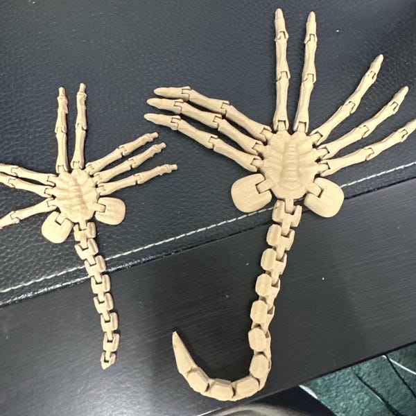3D Printed Alien Movie Facehugger - Articulated - Etsy