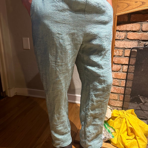 Men's Linen Pants Sewing Pattern PDF, Men's Pants Pattern, Easy ...