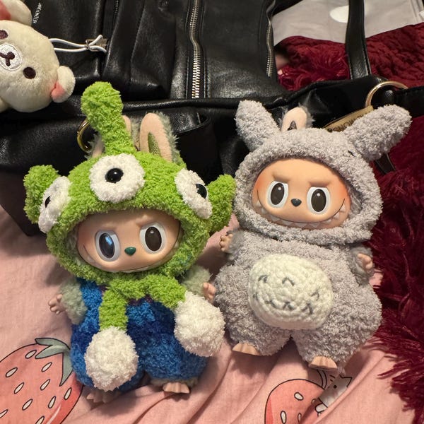 Crochet Labubu Clothes, Crochet Labubu Outfit, Clothes for Labubu ...