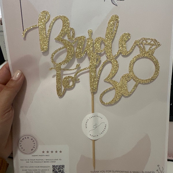 Custom Bridal Shower Cake Topper, Bridal Shower Cake Topper, Future Mrs ...