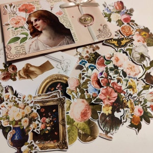 ROCOCO Stickers Classical Art Stationery 18th Century Art - Etsy