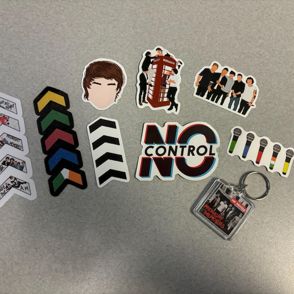 One Direction Inspired Bookmark Microphone Colors Arrow Louis Tomlinson ...