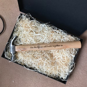 Personalised Custom Hammer Gift Box Design A Truly Unique Present Laser ...