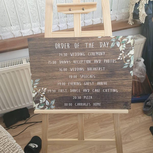 Rustic Wedding Table Plan Sign | Wedding Seating Plan - Etsy UK