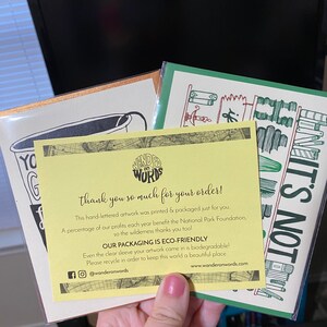 Hand-Lettered Good Timber Sticker Inspirational Nature | Etsy