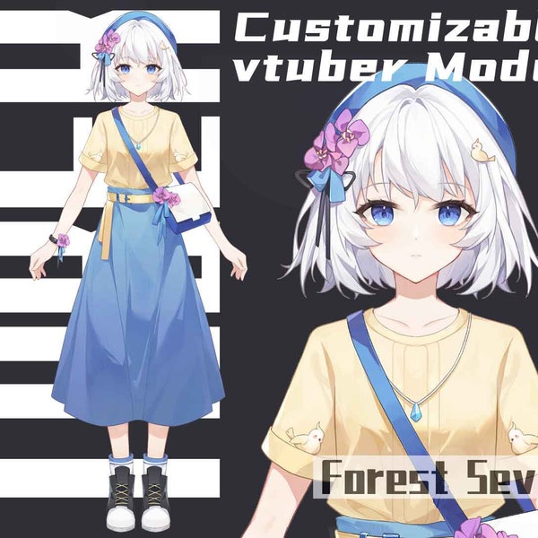 Custom Vtuber Live2d Model: Design, Rigging, and Fan Art Commission - Etsy