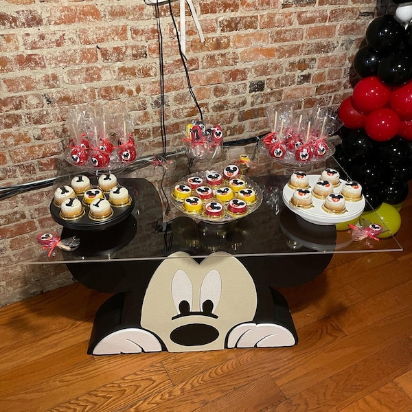 Mickey Mouse Table Base - Etsy