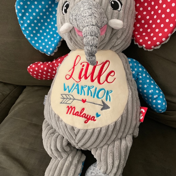 CHD Heart Warrior, Stuffed Animals, Personalized, Chd Gift - Etsy