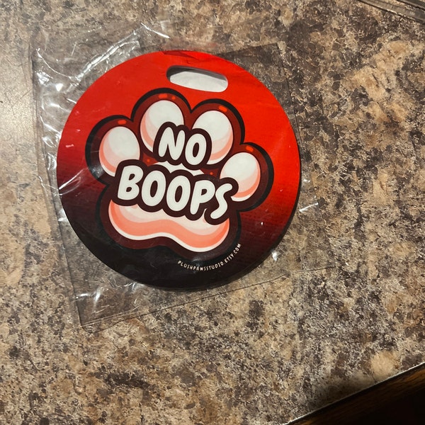 Consent Custom Fursuit Badge Tags | Custom Text Furry Badge Commission ...