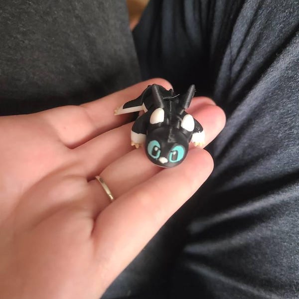 Toothless & Lightfury Cake Topper | HTTYD Dragon 3D Printed Decoration ...