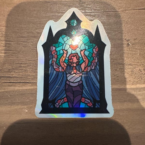 3rd Life Desert Duo (scar & Grian) Polaroid Location Vinyl Stickers - Etsy