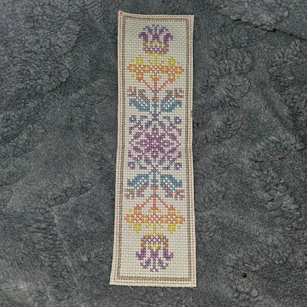 PDF Vintage Floral Embroidery Chart, Vintage Flowers Cross Stitch ...