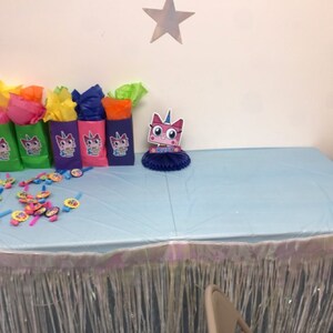 Unikitty Party Bags 5 Guests - Etsy