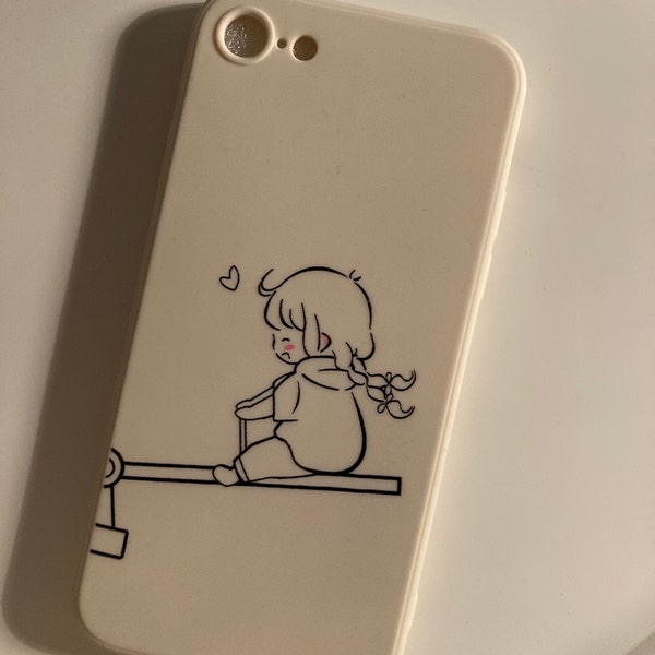 Long-distance Lovers Personalization Silicone Couple Phone Case,iphone ...