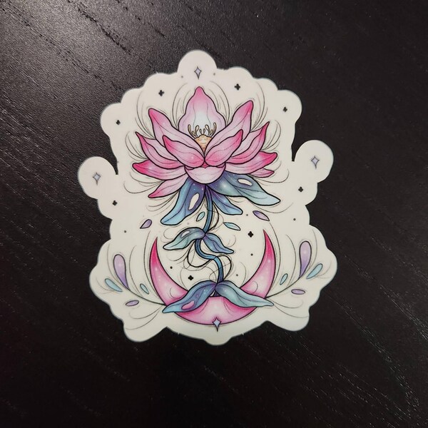 Rafflesia With Ghosts Transparent Sticker - Etsy