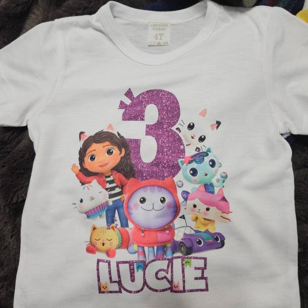 Number Inspired Birthday Shirt, 1-10 Number Theme Party, Personalized ...