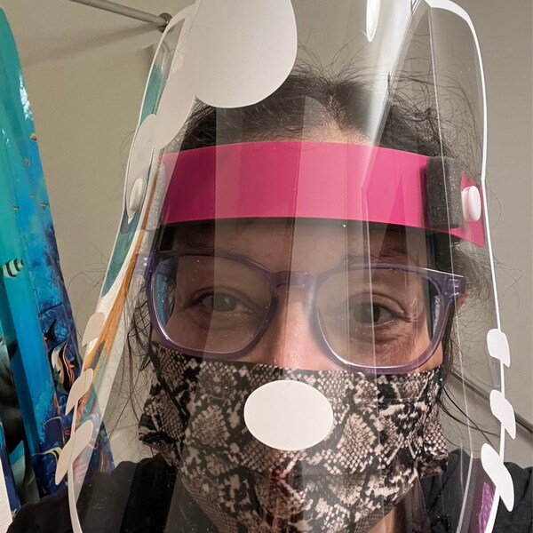 Cat Face Shield Kitty Face Shield Clear Face Shield Cute Face Shield ...