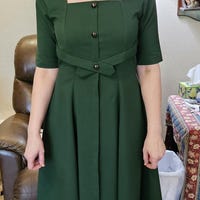 Lily A-line 1950s Vintage/ Custom Made Dress Retro 50s Made to Measure ...