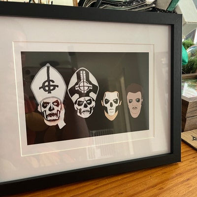 Ghost Frontmen Stickers - Etsy