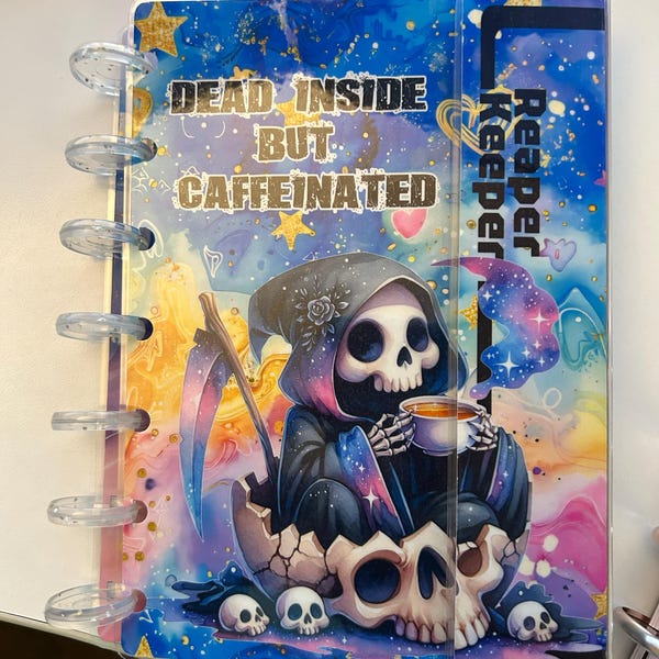 True Crime Inspired Cover "planner Keeper" Style With Flap Enclosure ...