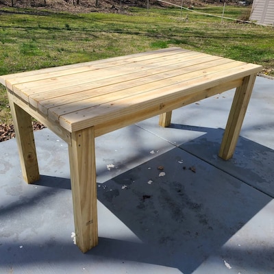 2 X 4 Patio-porch Table & Chair Set Plans Simple, Easy Plans for an ...