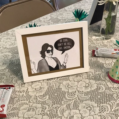 90's Rom Com Inspired Sticker Pack Set of 6 Nineties Movie Themed Die ...