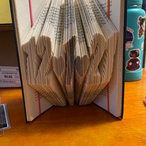 Unique Lotus Flower Folded Book - Etsy