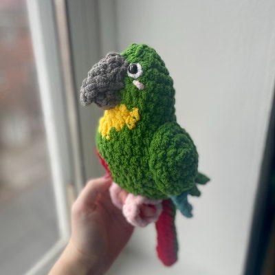 Mini-blue and Gold Macaw Pattern - Etsy