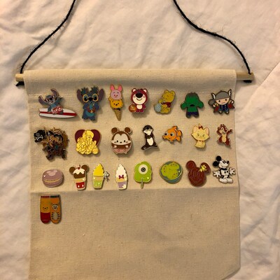 Enamel Pin Display, 10x12 Patch Banner, Banner for Pins, Pin Display ...