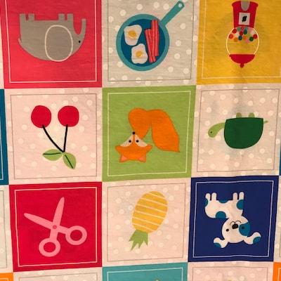 I-spy Panel Spring by Ann Kelle From Robert Kaufman Fabric - Etsy