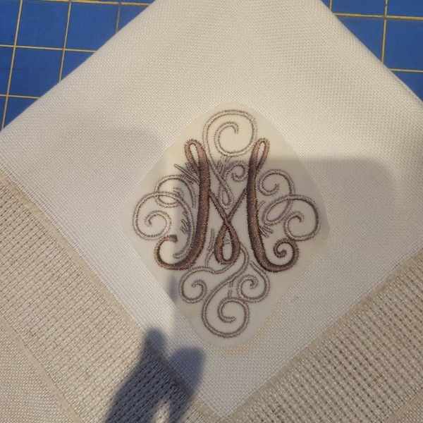 Adorn Embroidery Monogram Set 3″ 4″ - 11 Formats: Bx Dst Exp Hus Jef ...