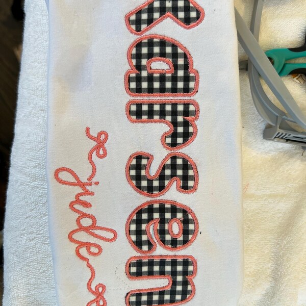 Kelli Bow Swash Script Font Machine Embroidery Design File - Etsy