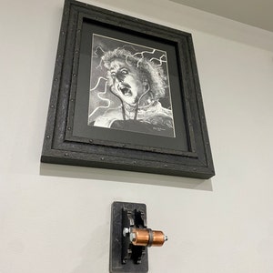 Steampunk Industrial Light Switch Cover With Lever and Copper Handle ...