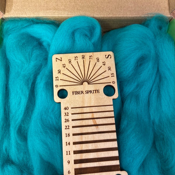 Spinner's Multitool - Spinning Control Card With Twist Angle and Diz - Etsy