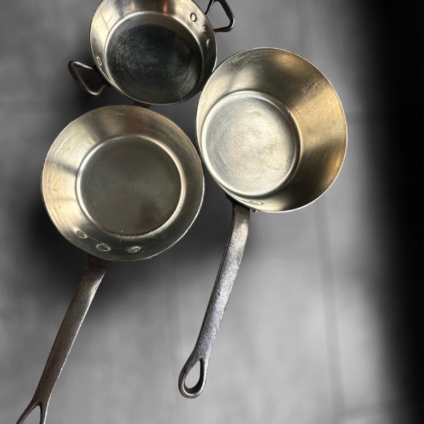 Vintage French Copper Cookware. Copper Pot With Lid. French Cooking Pot ...