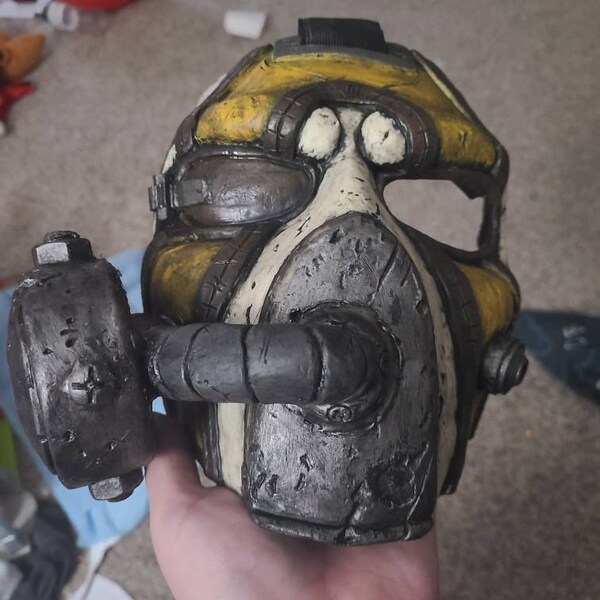 Borderlands Inspired Psycho Krieg Fibreglass Mask - Etsy