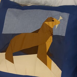 Hippo Quilt Block Pattern PDF Instant Download Nursery | Etsy