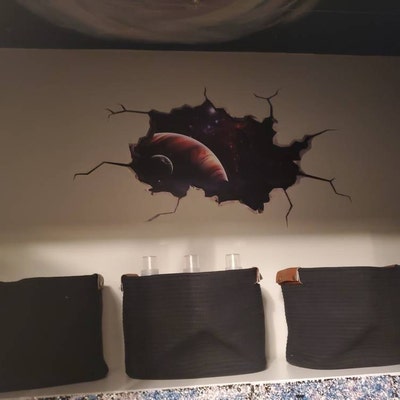 ZOMBIE WALL DECAL Halloween Wall Sticker 3D Halloween - Etsy