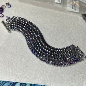 Tutorial: Helix Earrings beginner Chainmaille Project PDF - Etsy