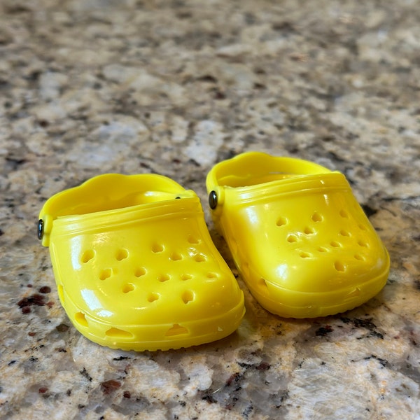 Bright and Colorful Plastic Doll Clogs for Your 18" Doll Like American ...