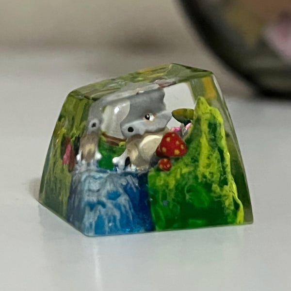 Keycaps Bee Artisan, Custom Artisan Keycaps, Keycaps Anime Cute, Keycap ...