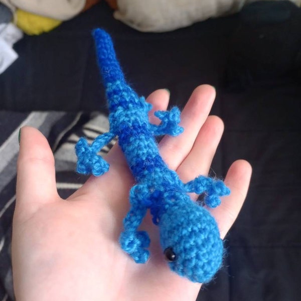 Pattern Only! Crochet Lizard Pattern Amigurumi Lizard Plush Gecko ...
