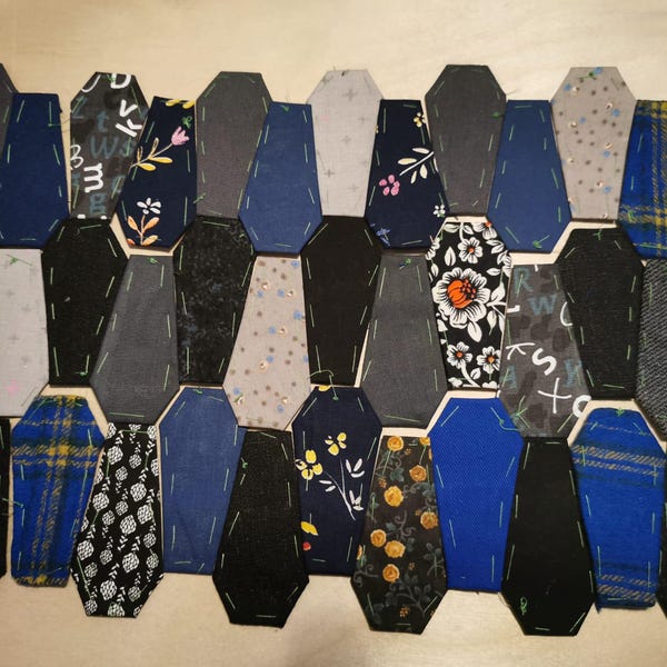 Crooked House Quilt EPP Template Set - SVG, US Letter & A4 Versions - Etsy