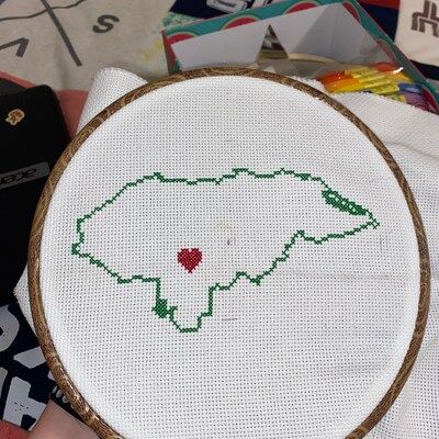 UK Map Cross Stitch Pattern Easy Embroidery Pattern United Kingdom Map ...