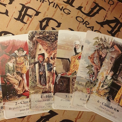 Fairy Tales Lenormand Oracle Deck. Vintage Art - Etsy