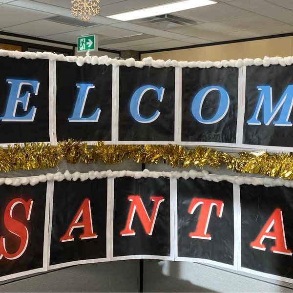 Elf Banner | Elf Movie Printable Banner | Elf Movie Party | Welcome ...