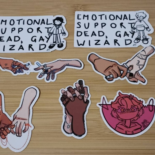 Marauders Era Ship Hand Stickers Wolfstar, Jegulus, Dorlene, Rosekiller ...